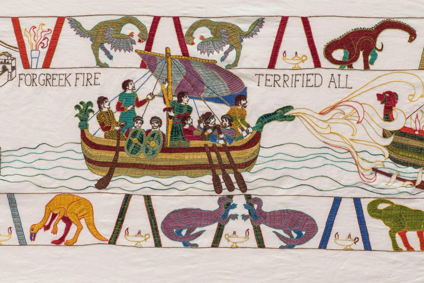 WePresent | The 220-foot tapestry charting the long history of oil