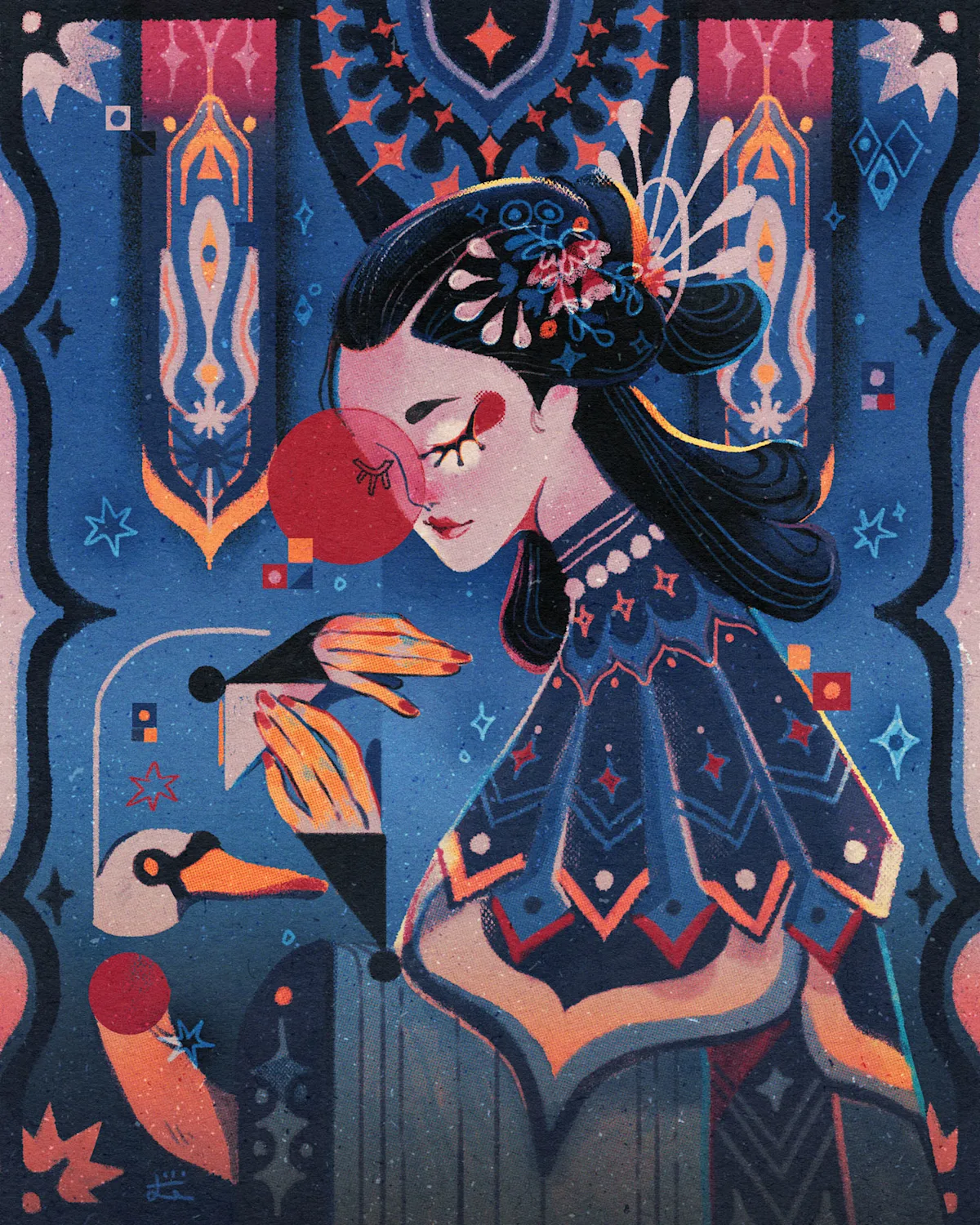 WePresent | Vietnamese artist Camelia Pham’s character illustrations