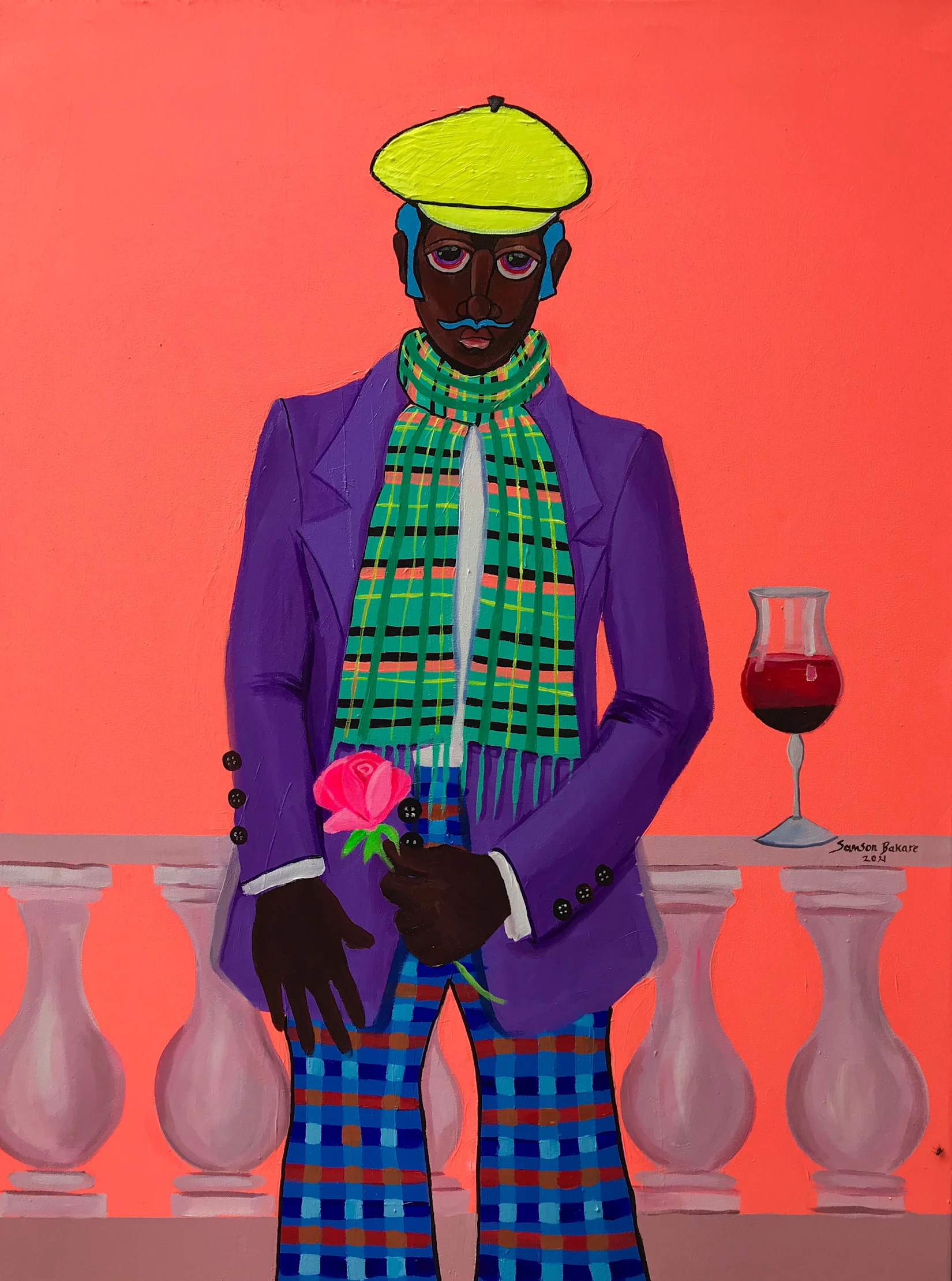 WePresent | Samson Bakare’s paintings lay siege to colonialism