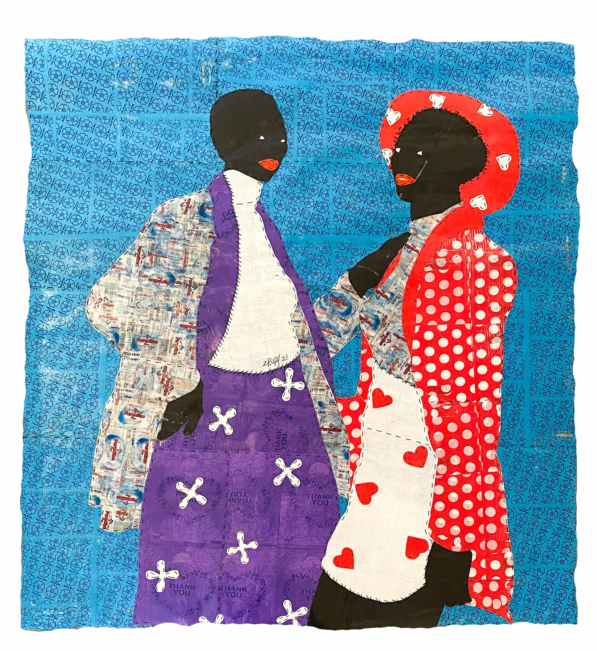 WePresent | Rufai Zakari’s art, made solely from recycled materials