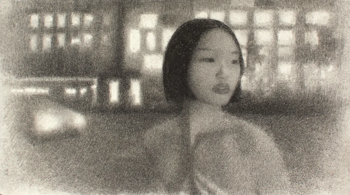 WePresent | Sim Sim’s charcoal drawings are his love language