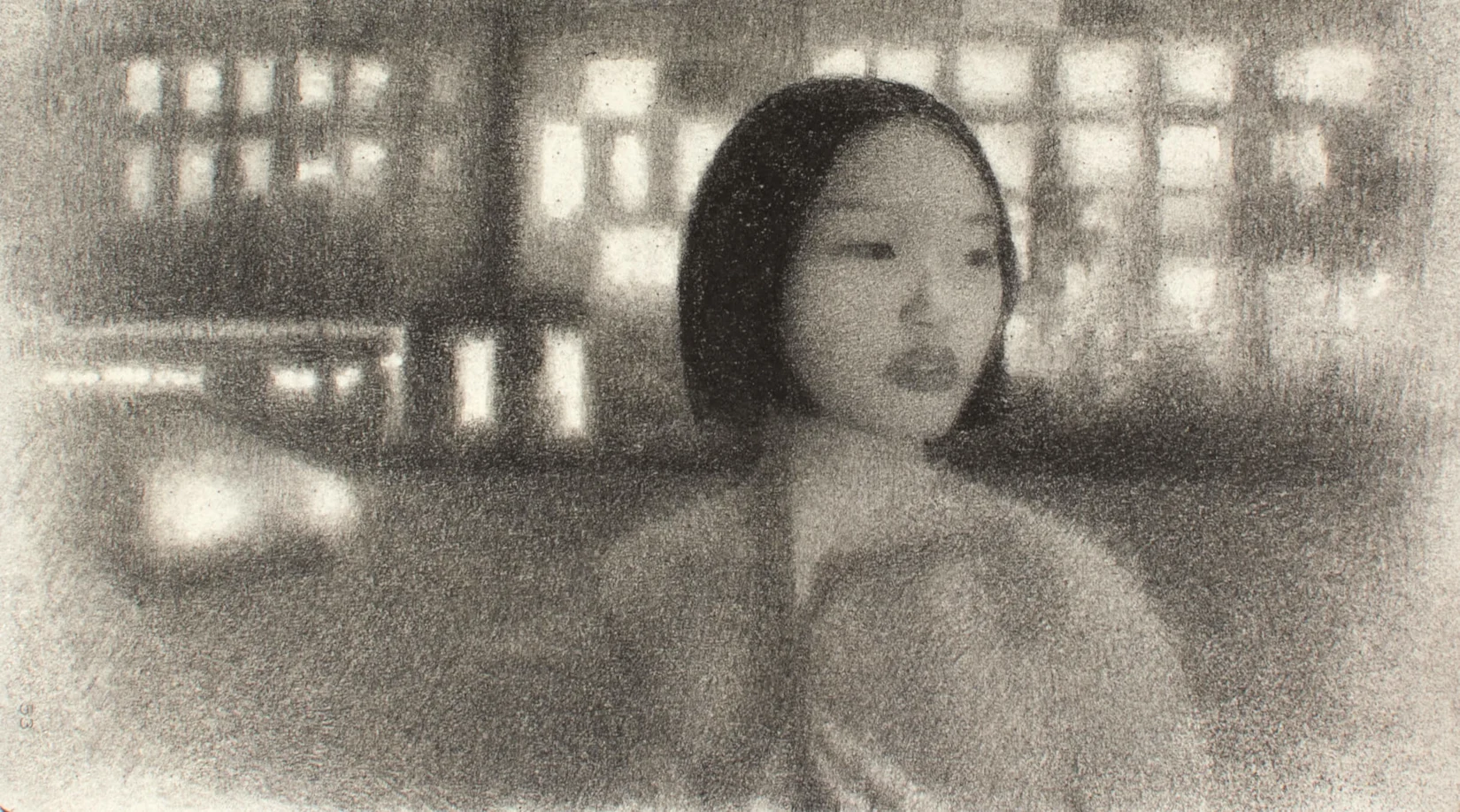 WePresent | Sim Sim’s charcoal drawings are his love language