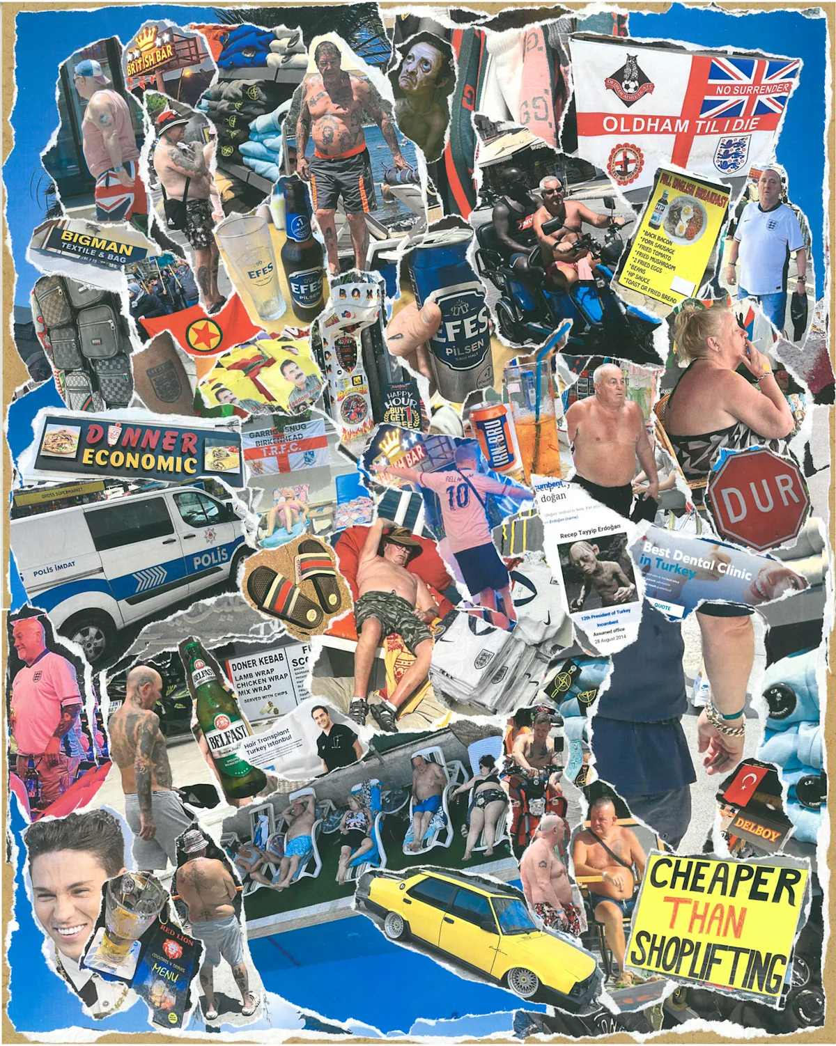 WePresent | Collage artist Melville documents society’s underbelly
