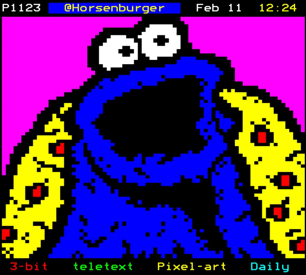 WePresent | The artists utilising old teletext technology