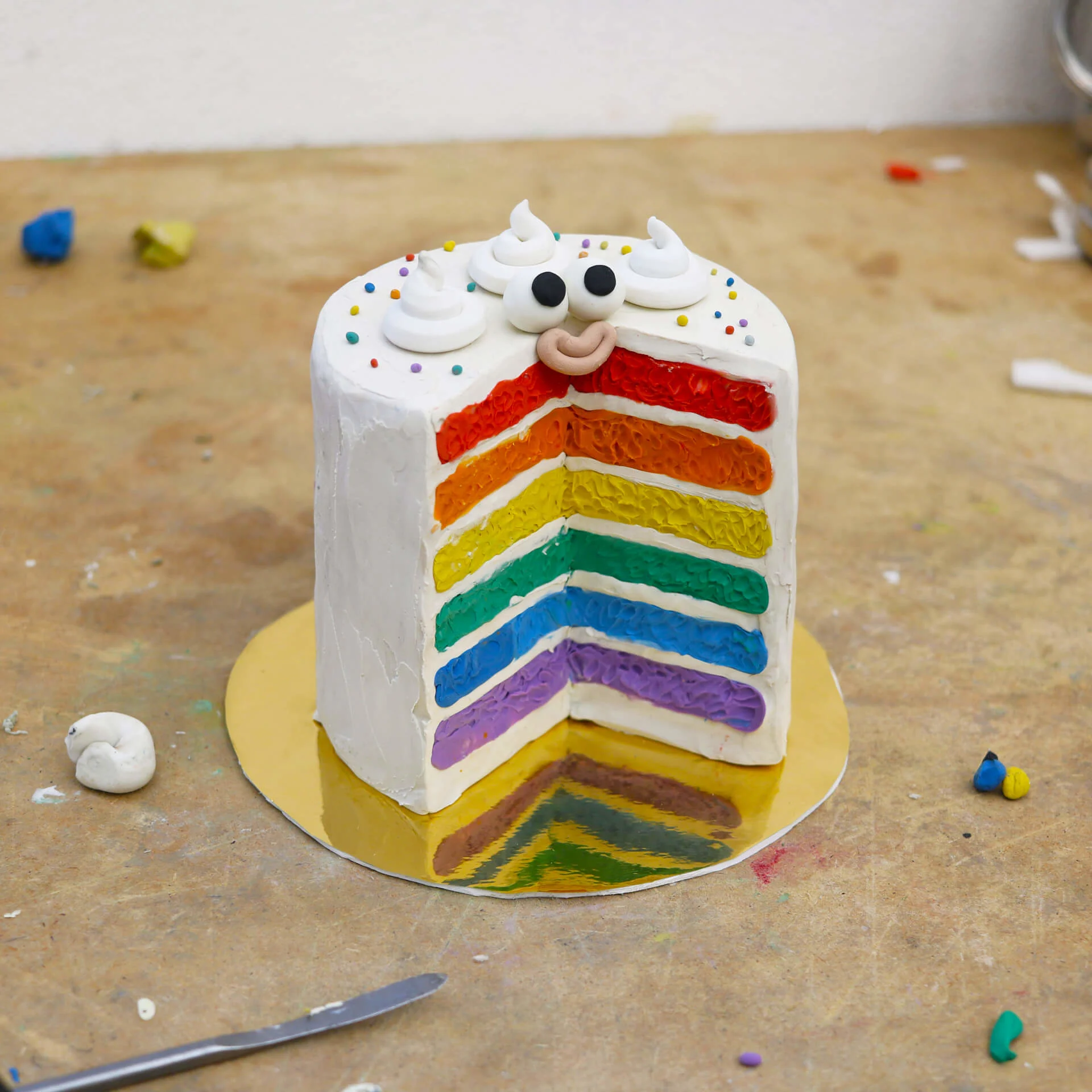 WePresent | Stefano Colferai sculptures are Aardman-inspired