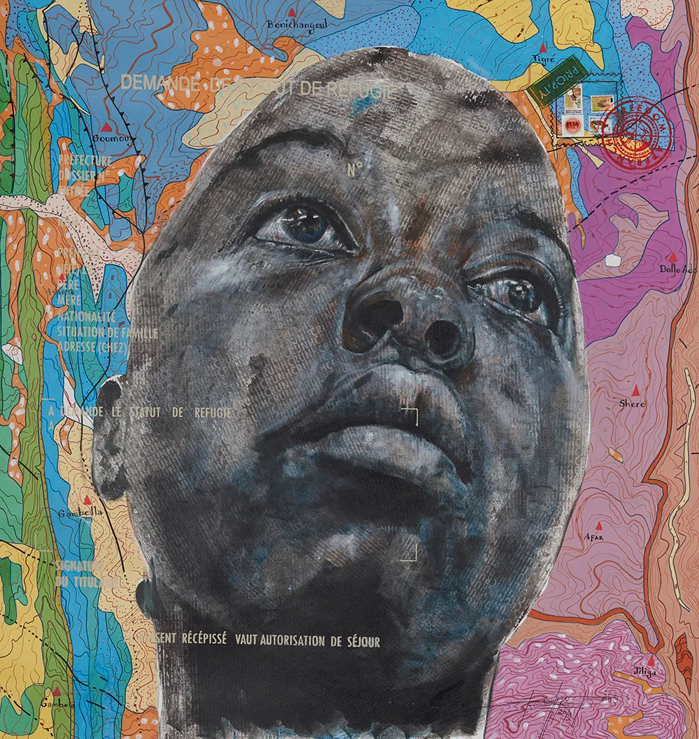 WePresent | Painter Jean David Nkot on migration and art