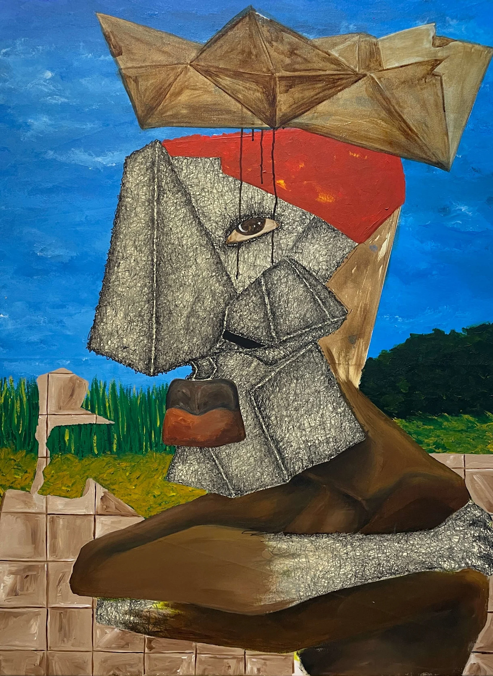 WePresent | Painter Ayanfe Olarinde brings Yoruba folktales to life