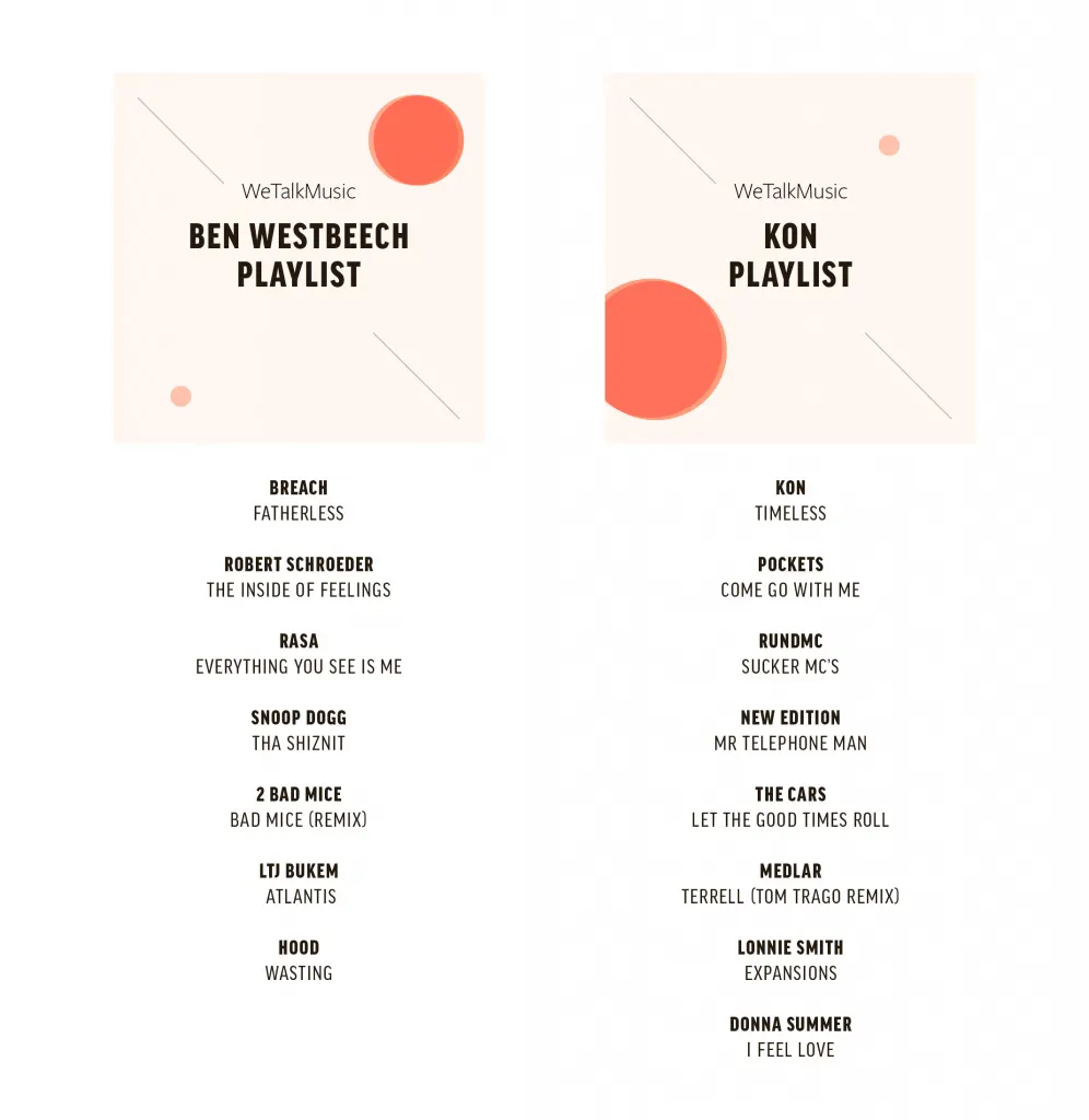 WePresent | Ben Westbeech and DJ Kon talk about their musical roots