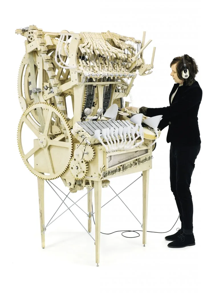 WePresent | Inside Wintergatan’s musical instrument made of marbles