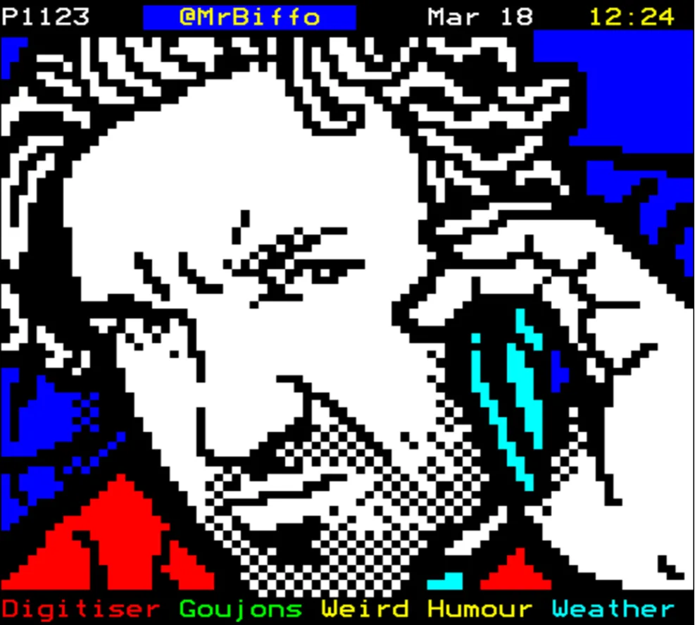 WePresent | The artists utilising old teletext technology