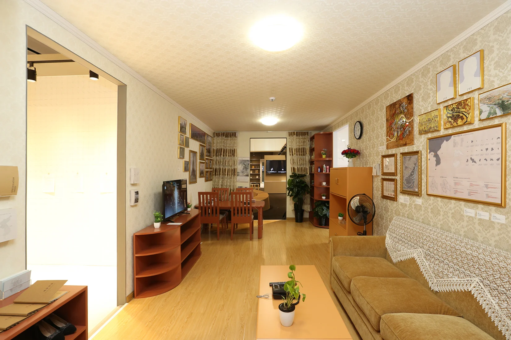 WePresent | Two artists simulate authentic North Korean apartments