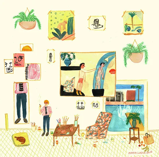 WePresent | María Luque paints iconic art gone wrong