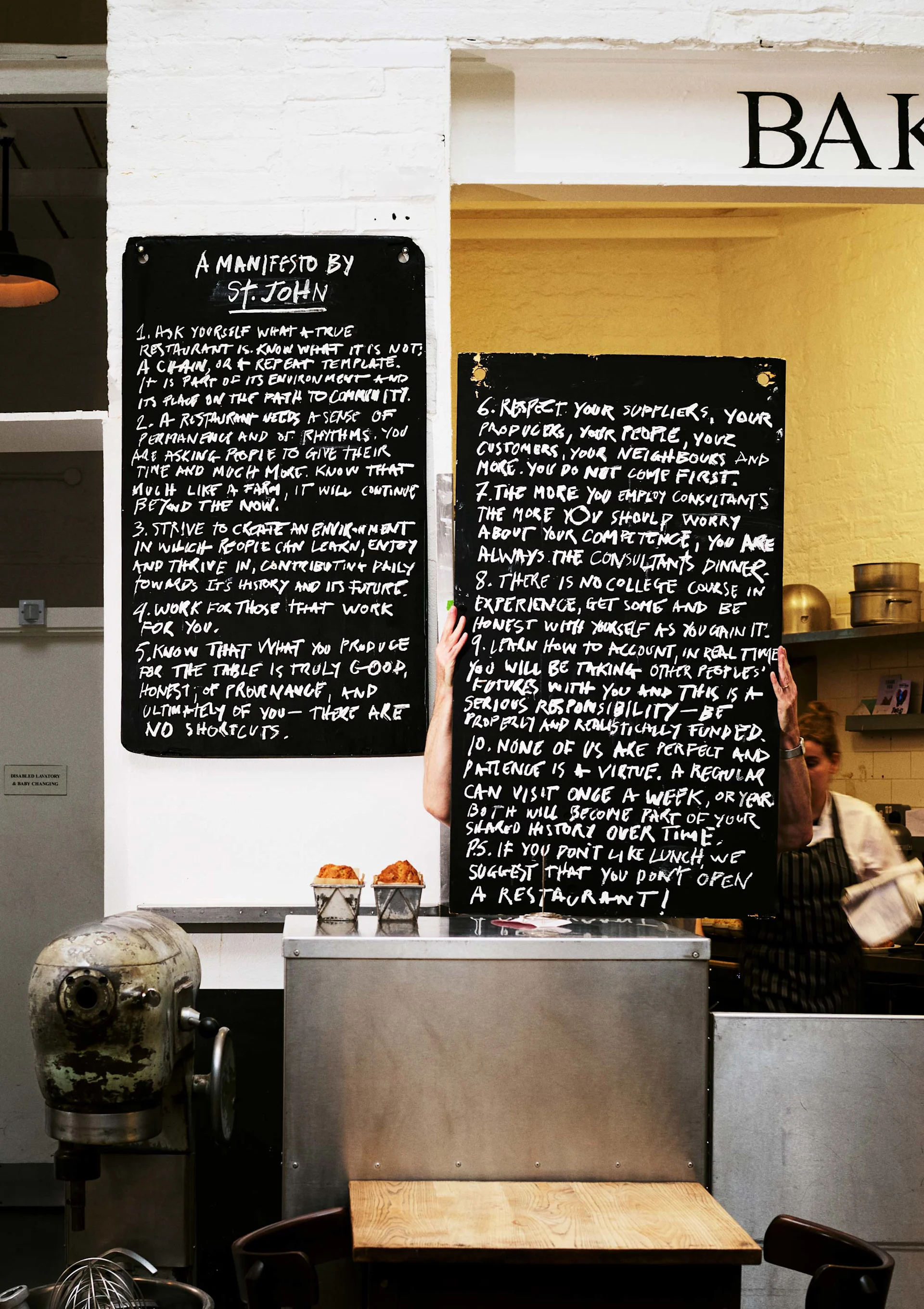 WePresent | Ten rules for starting a restaurant by St. JOHN