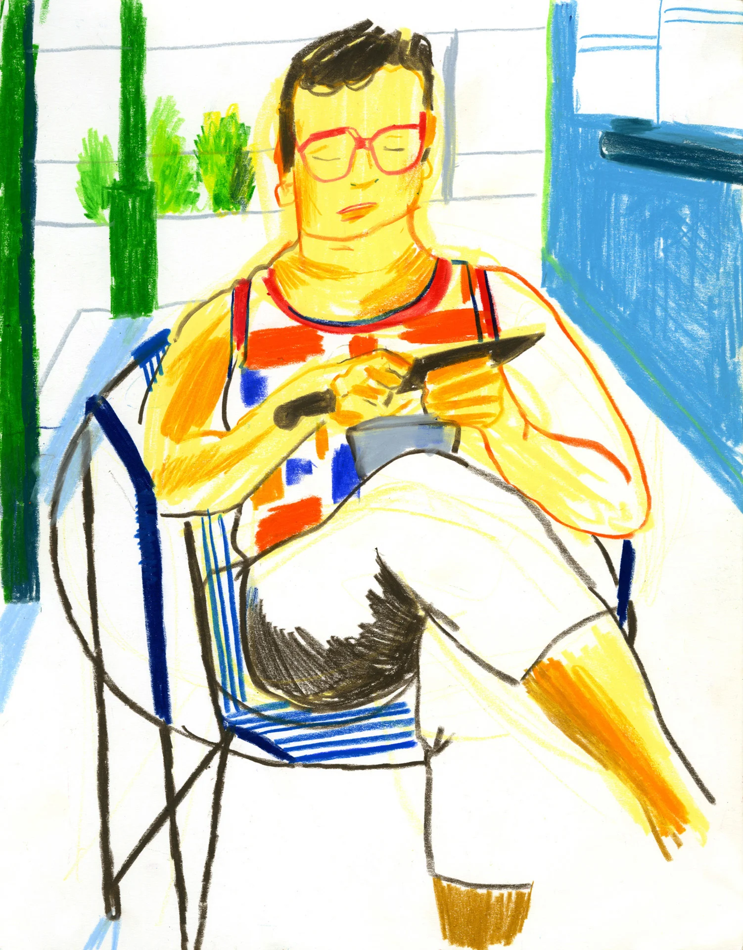 WePresent | Edel Rodriguez paints the townspeople who shaped him