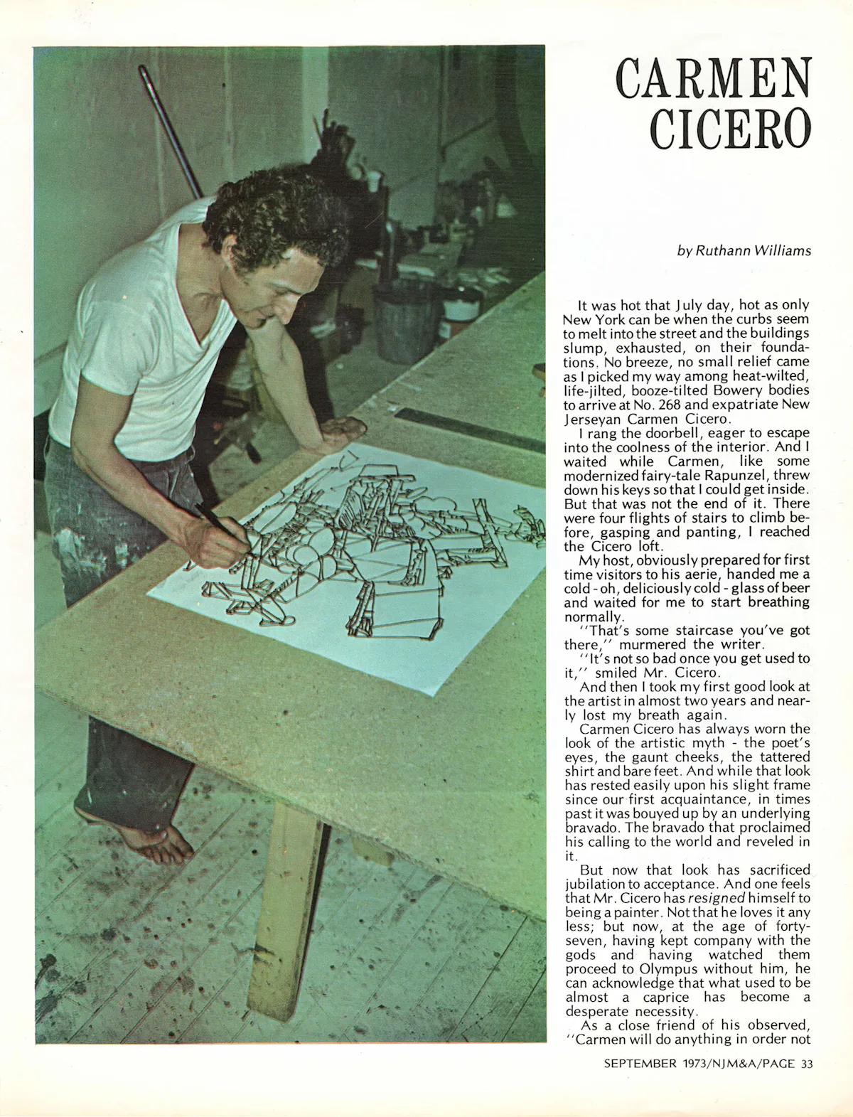 WePresent | Painter Carmen Cicero kept life romantic for 93 years