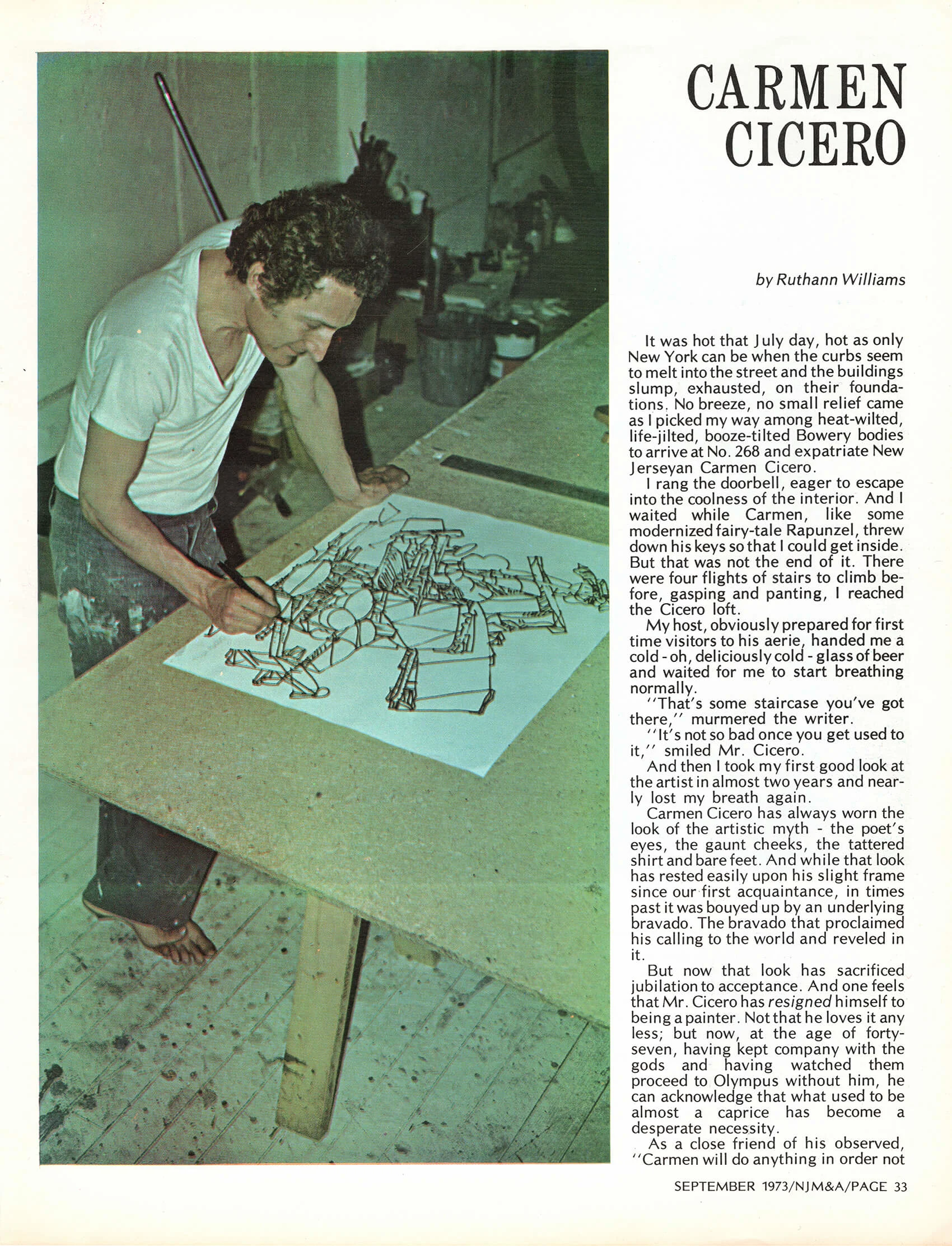 WePresent | Painter Carmen Cicero kept life romantic for 93 years