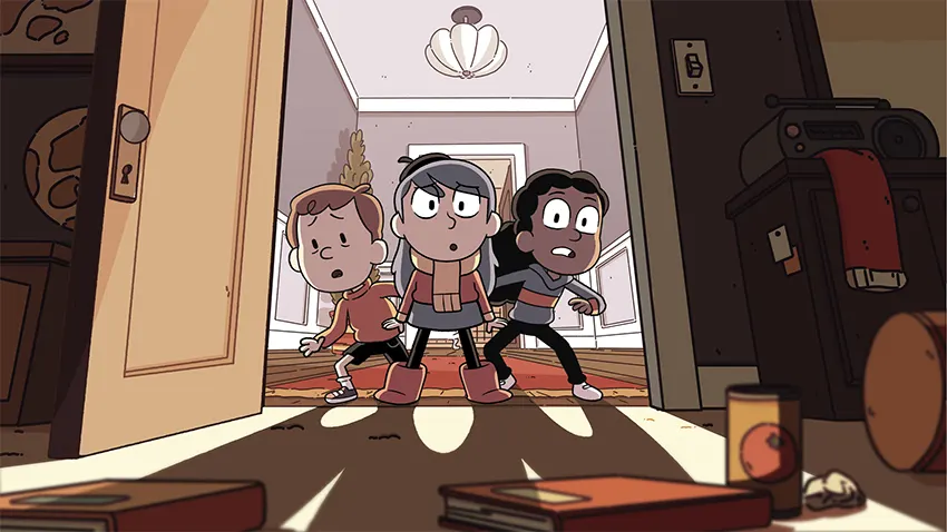 WePresent | The cartoonist behind Hilda meets a 10-year-old superfan