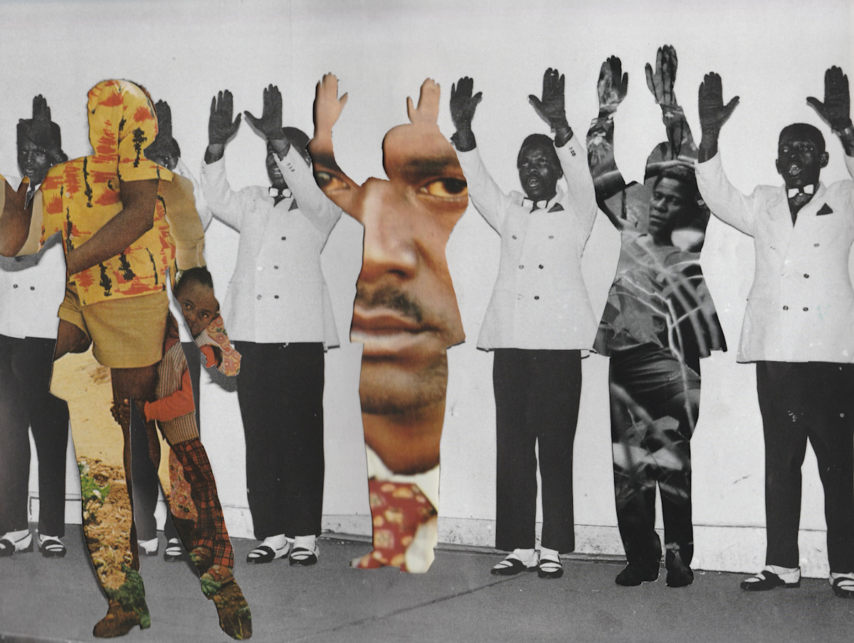 WePresent | Thato Tobea's collages show the polarities of history
