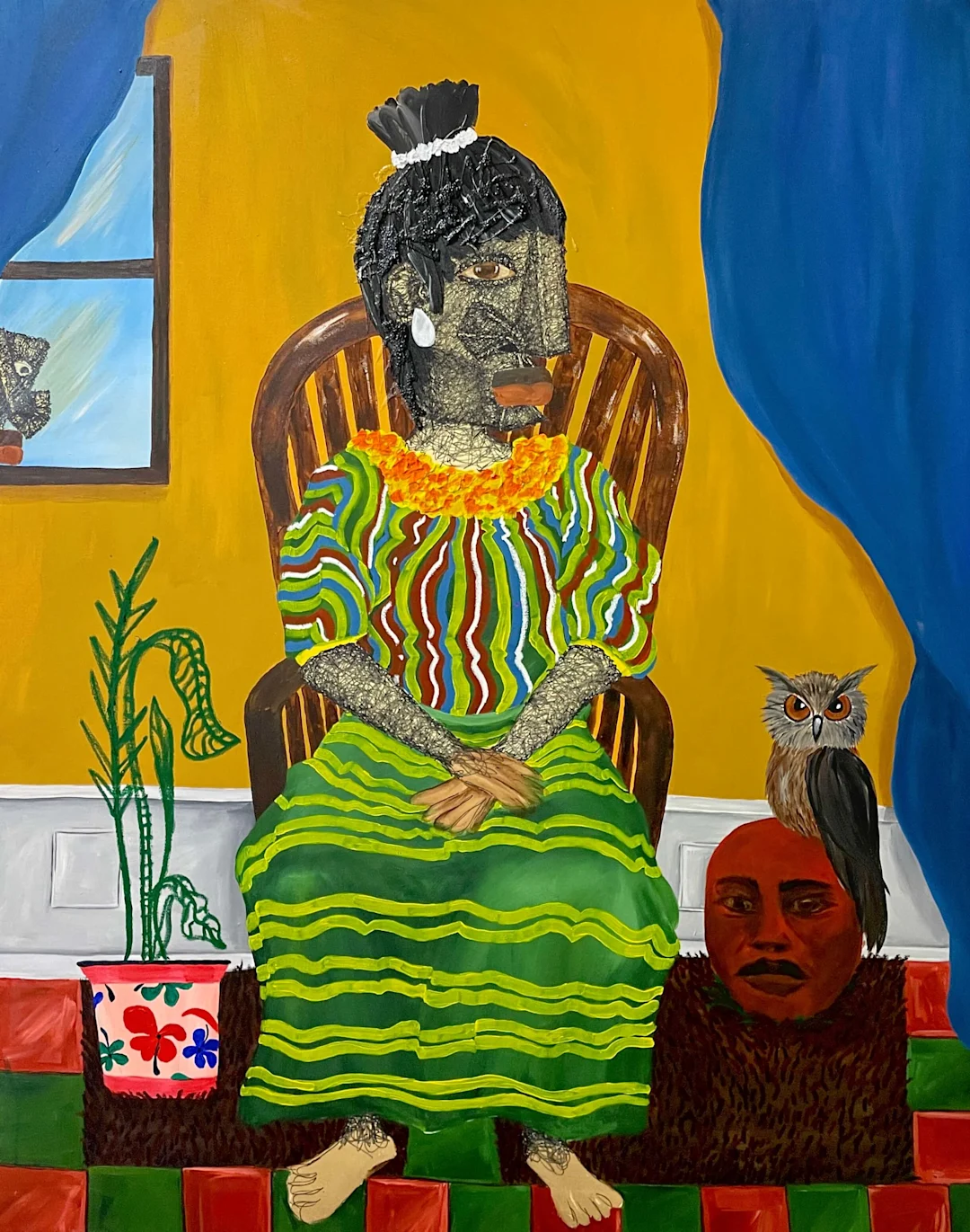 WePresent | Painter Ayanfe Olarinde brings Yoruba folktales to life