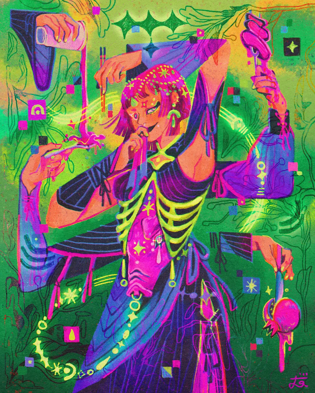 WePresent | Vietnamese artist Camelia Pham’s character illustrations