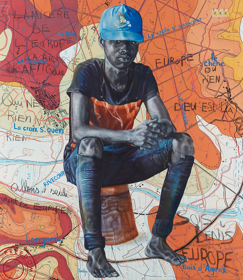 WePresent | Painter Jean David Nkot on migration and art