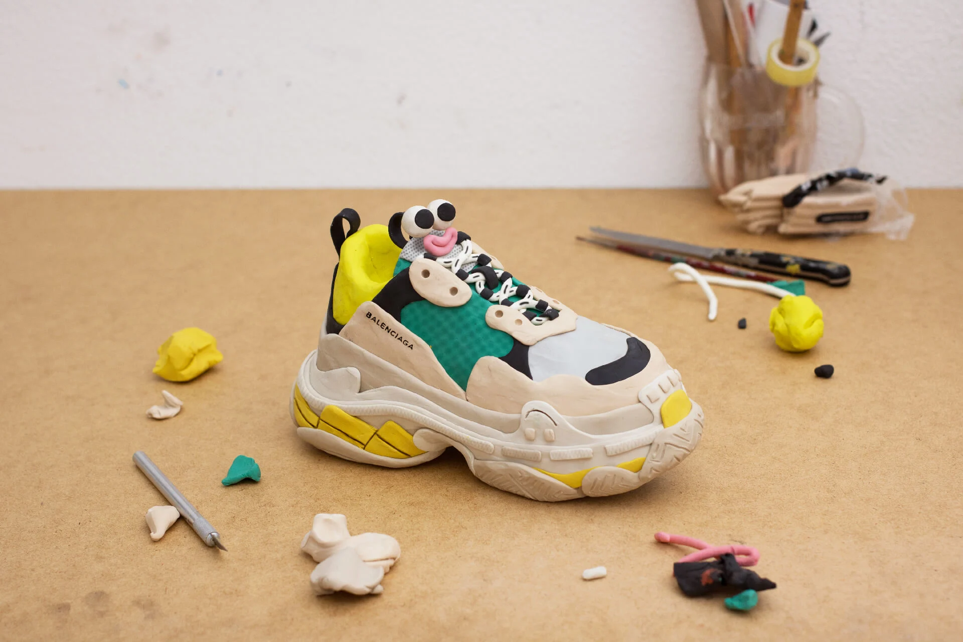 WePresent | Stefano Colferai sculptures are Aardman-inspired