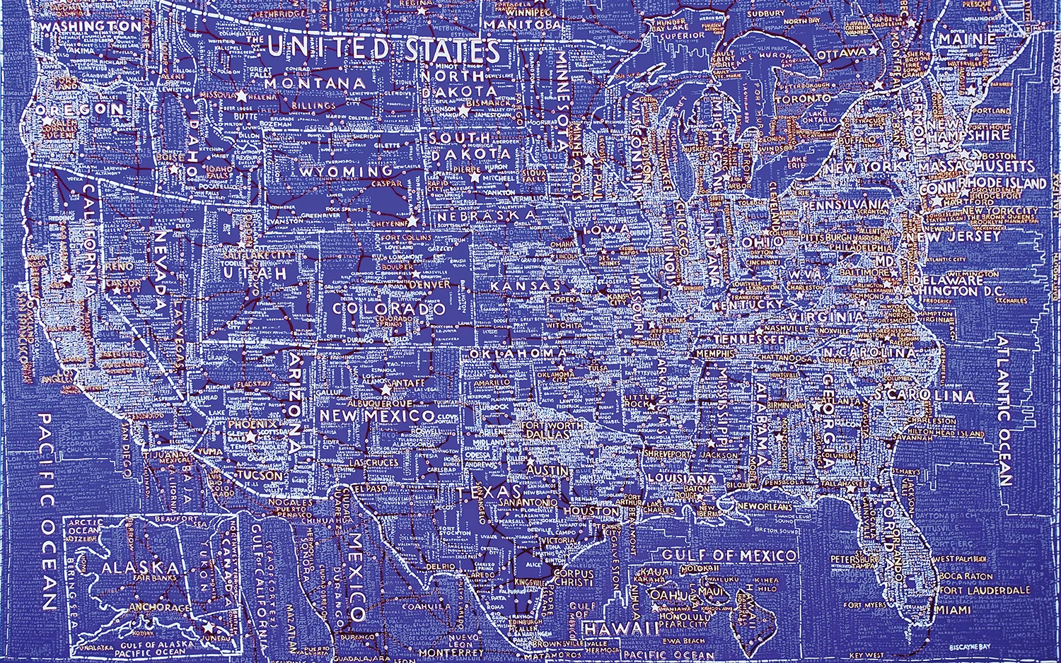 WePresent | Pentagram partner Paula Scher designs intricate maps