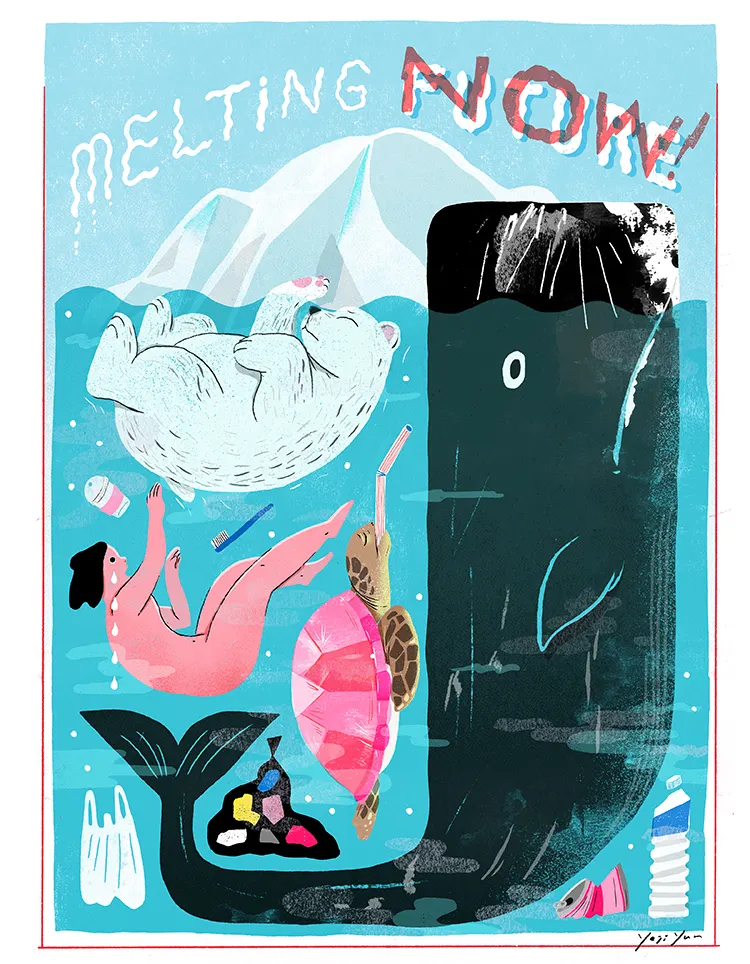 WePresent | Artist posters in support of the Global Climate Strike