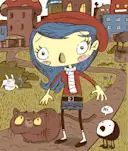 WePresent | The cartoonist behind Hilda meets a 10-year-old superfan