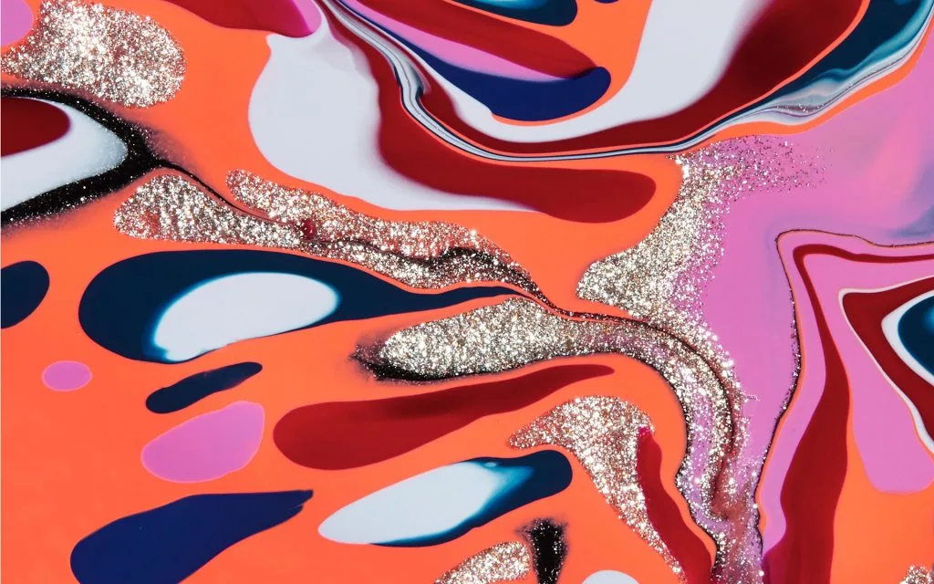 WePresent | Leslie David makes ink blot tests with nail polish