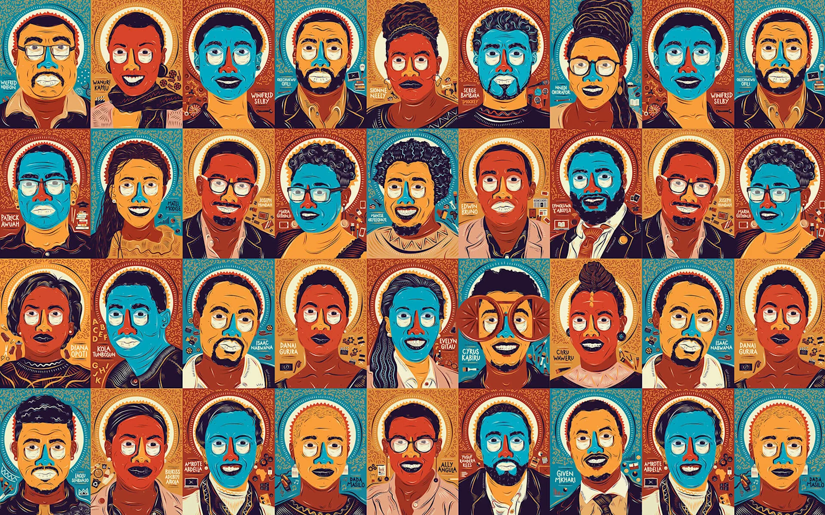 WePresent | Karabo Poppy illustrates Africa’s everyday heroes