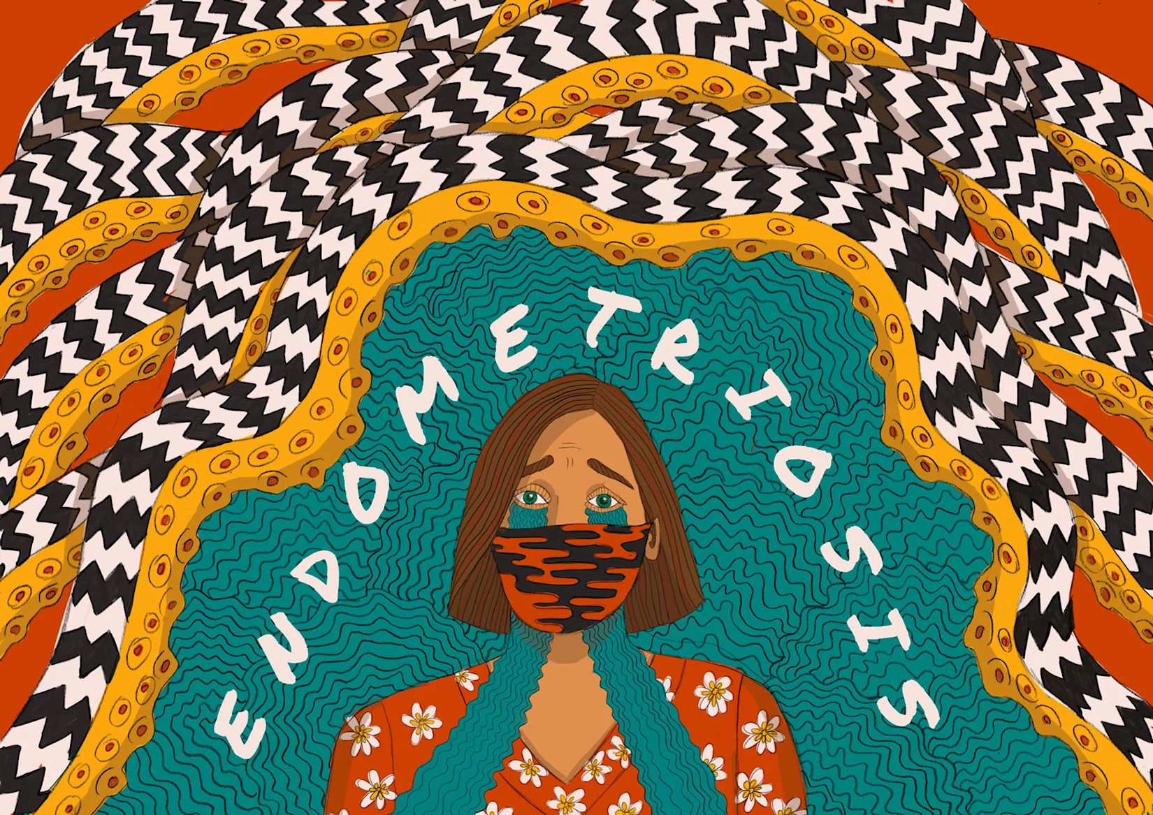 WePresent | Justyna Green's cartoon depicts life with endometriosis