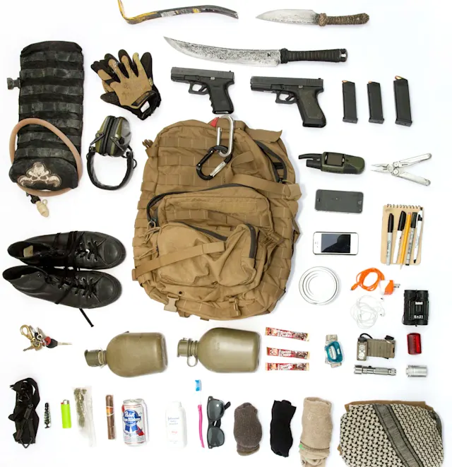 WePresent | Allison Stewart looks inside Doomsday preppers’ bags