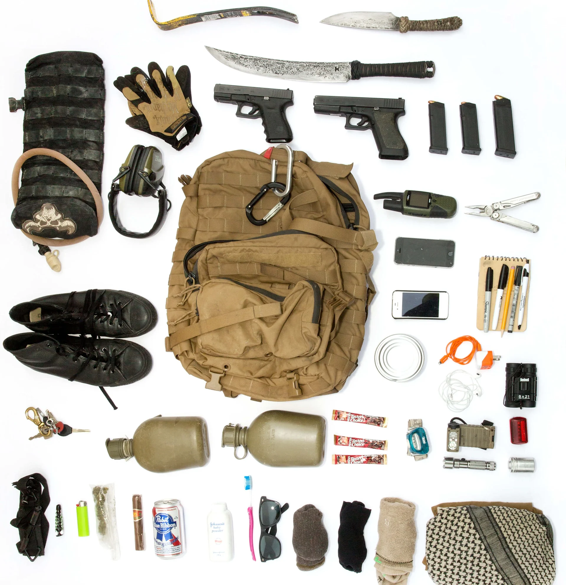 WePresent | Allison Stewart looks inside Doomsday preppers’ bags