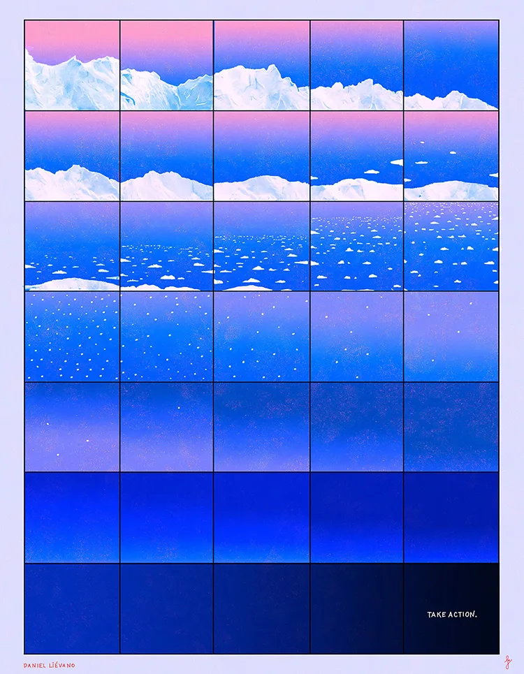 WePresent | Artist posters in support of the Global Climate Strike