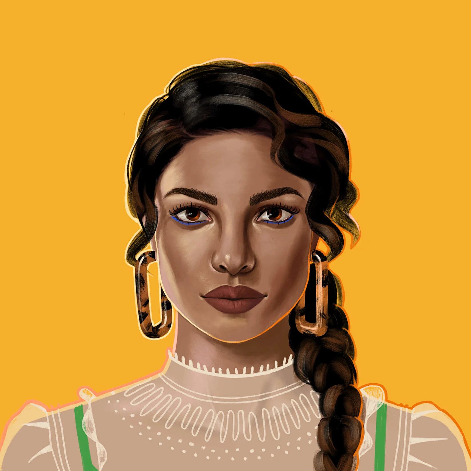 WePresent | Shyama Golden paints powerful women who glow