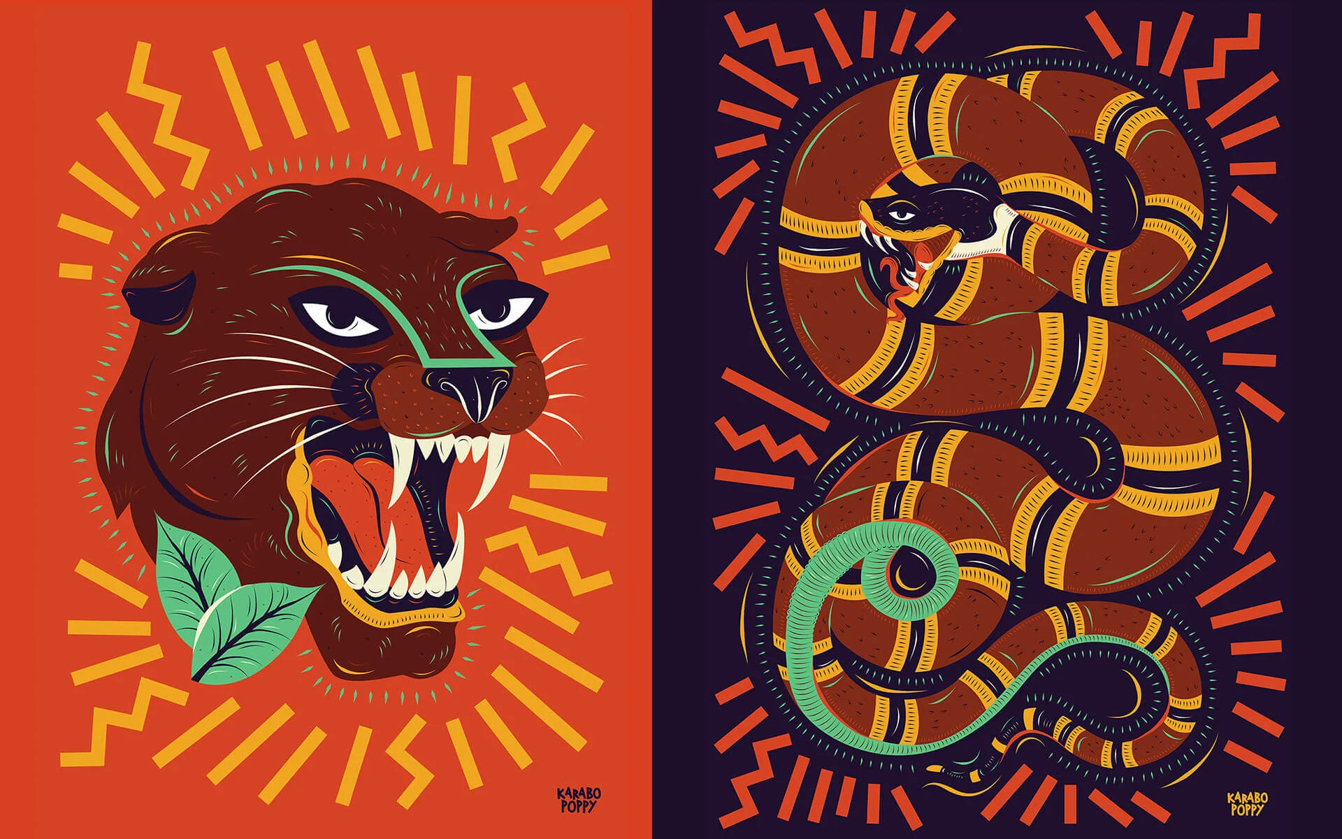 WePresent | Karabo Poppy illustrates Africa’s everyday heroes