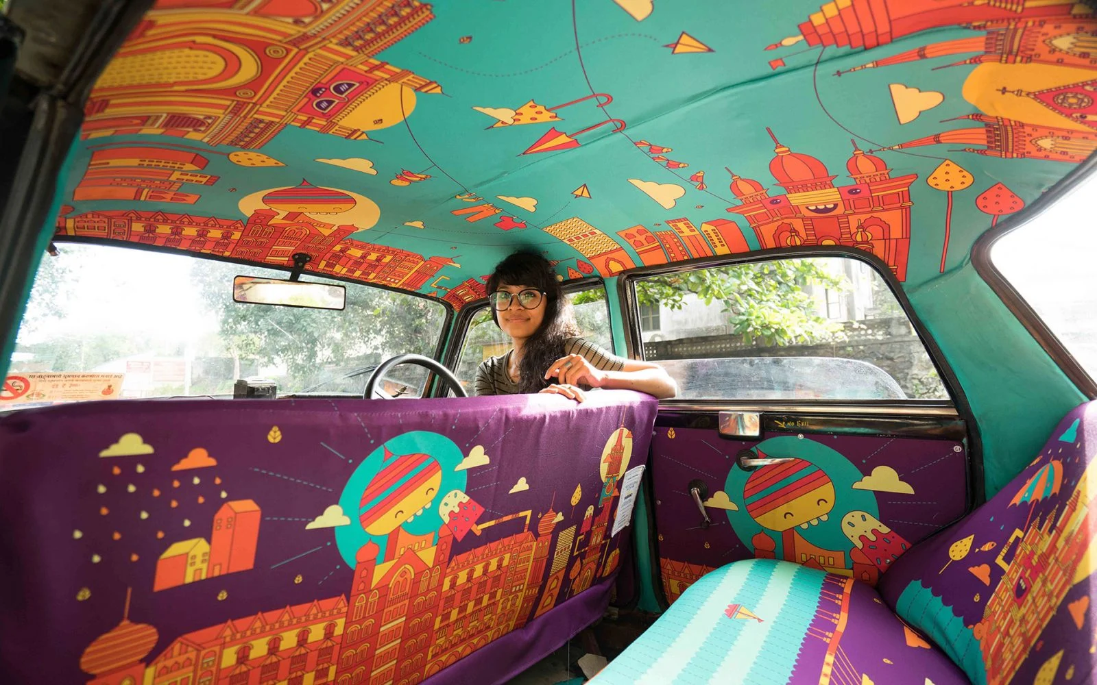 WePresent | Fabric designers unite with Mumbai taxi drivers