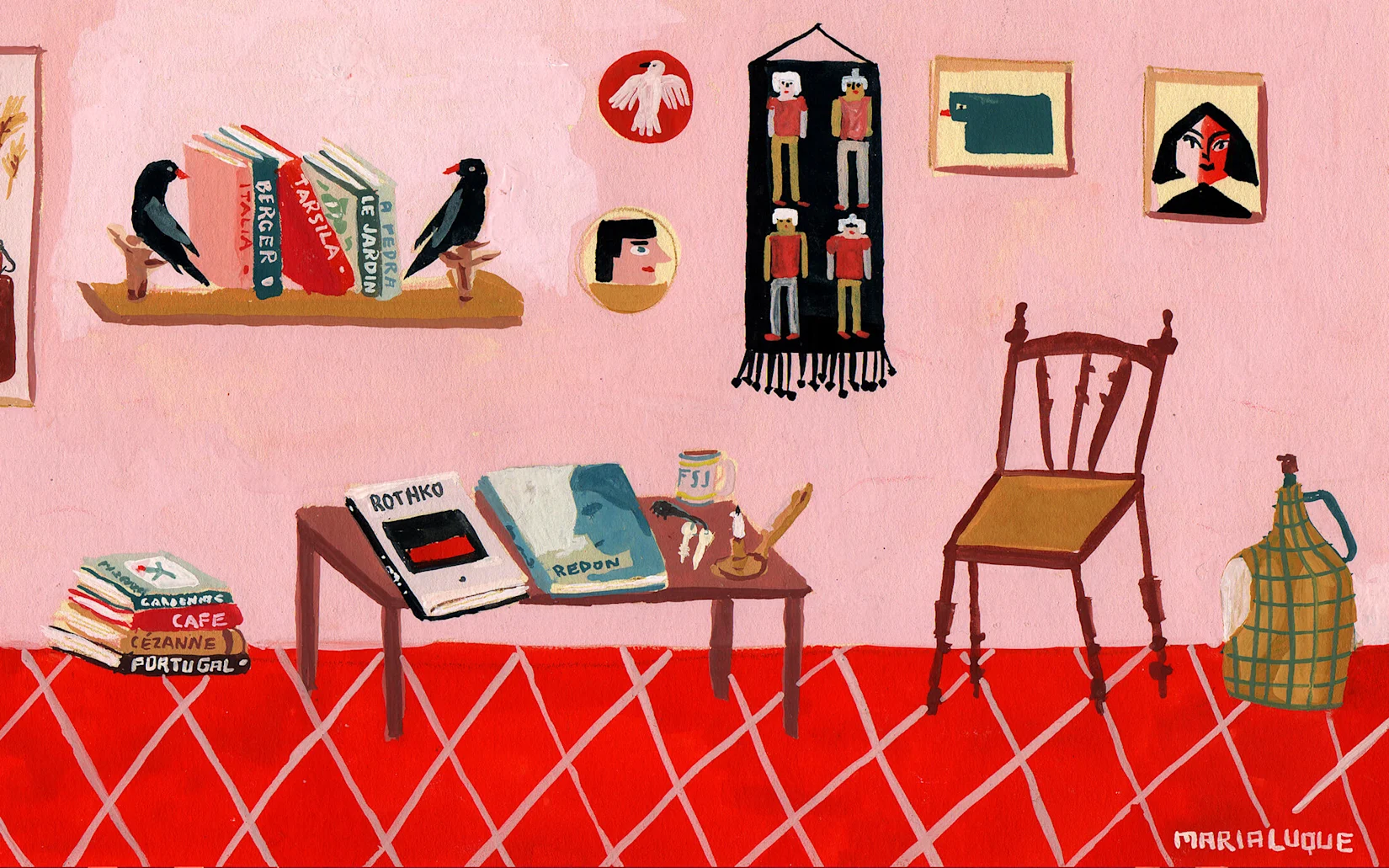 WePresent | María Luque paints iconic art gone wrong