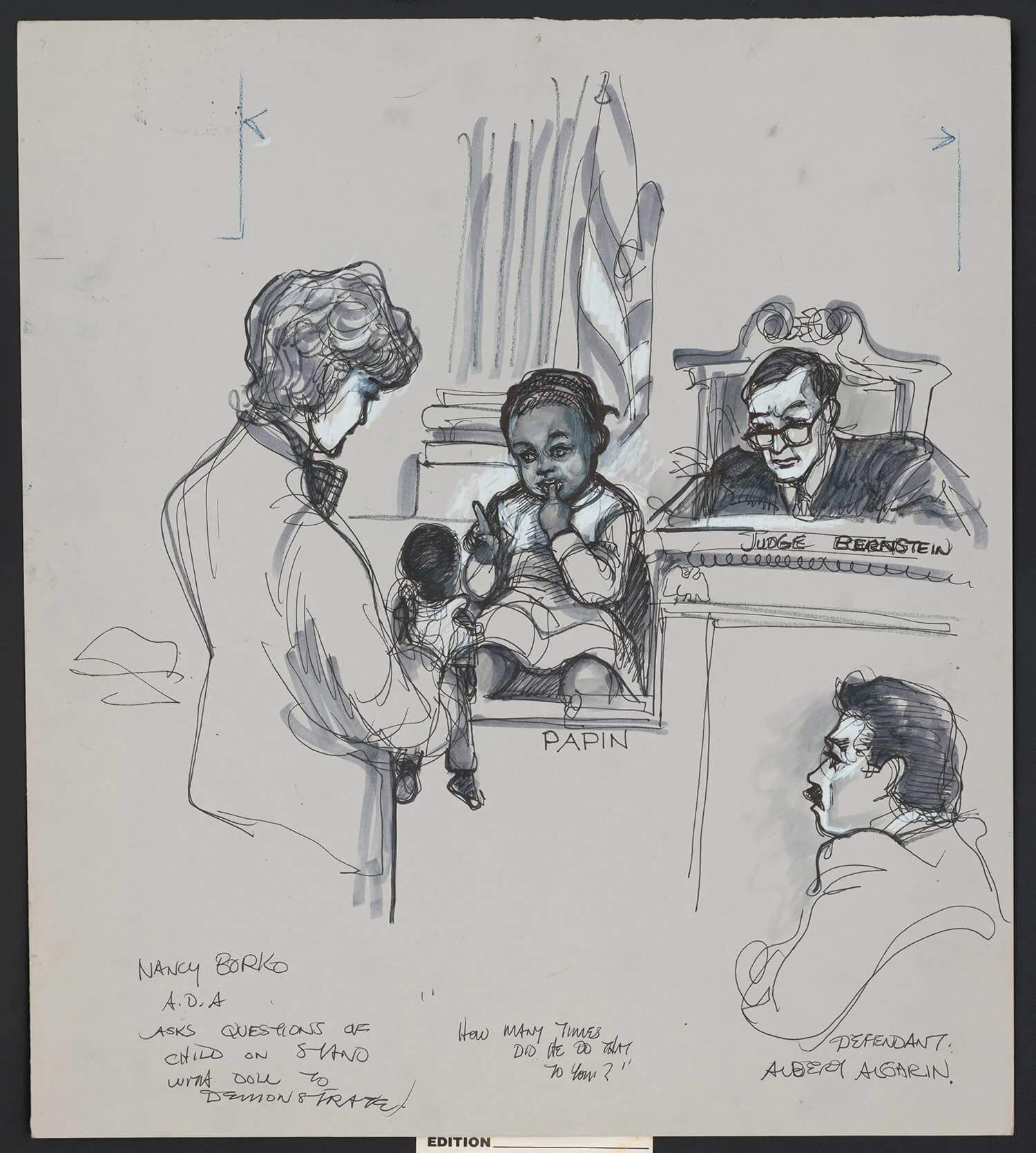 WePresent | Dive into the history of courtroom artists