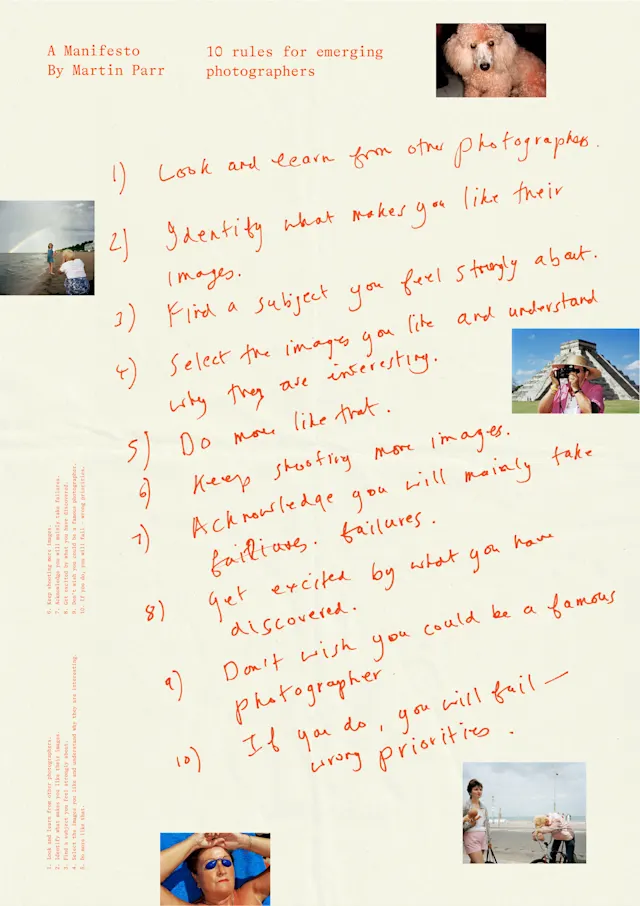 WePresent | Martin Parr’s ten rules of photography for emerging photographers