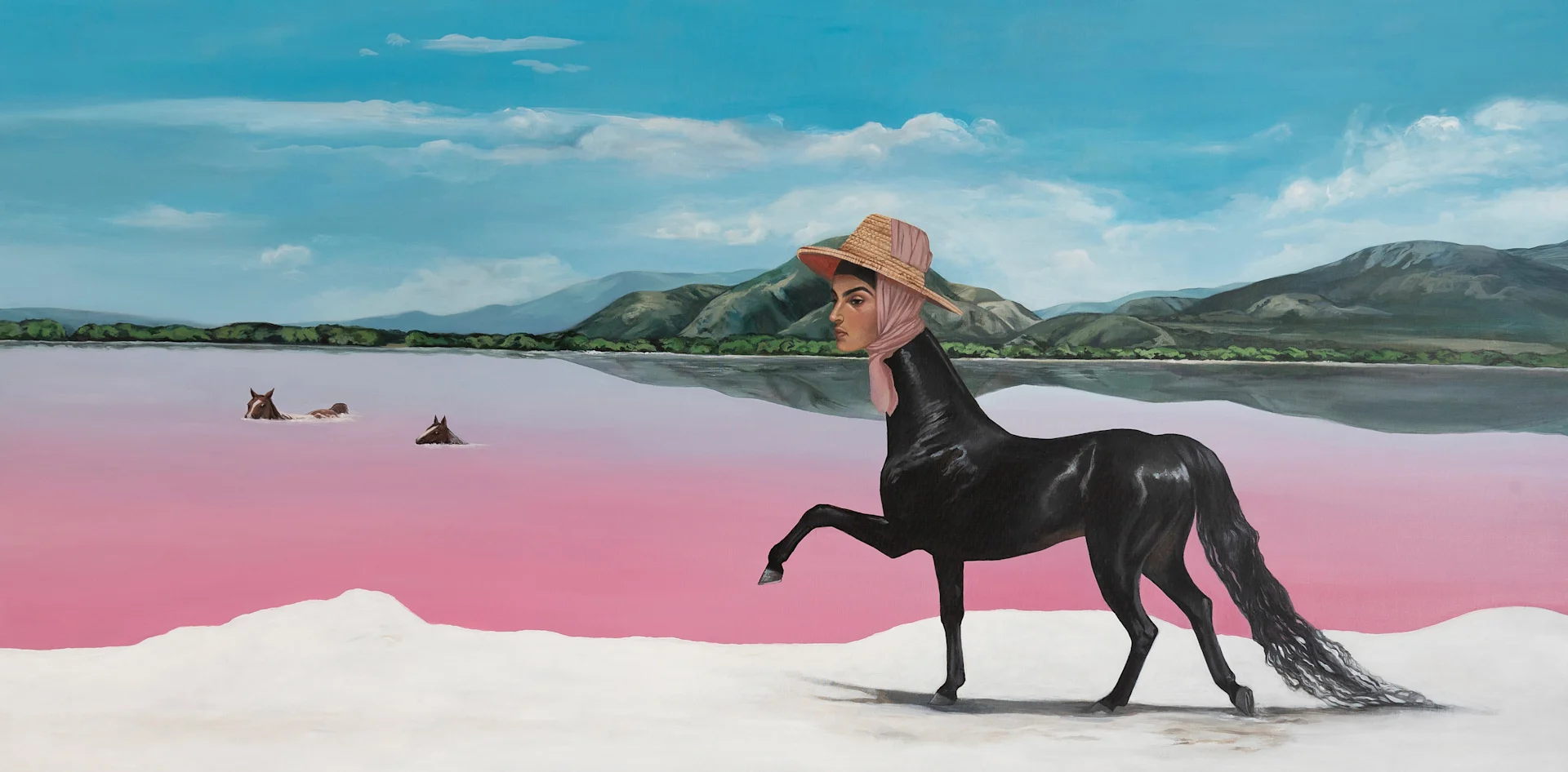 WePresent | How Amy Hussein’s paintings explore identity and womanhood