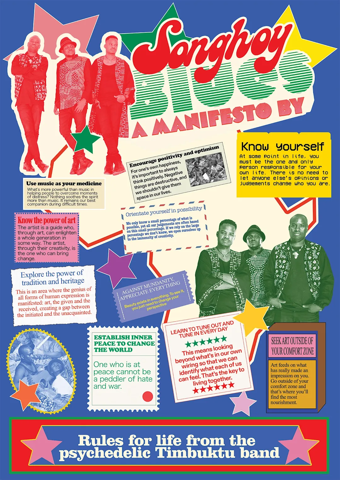 WePresent | 10 rules for life from the psychedelic Timbuktu band