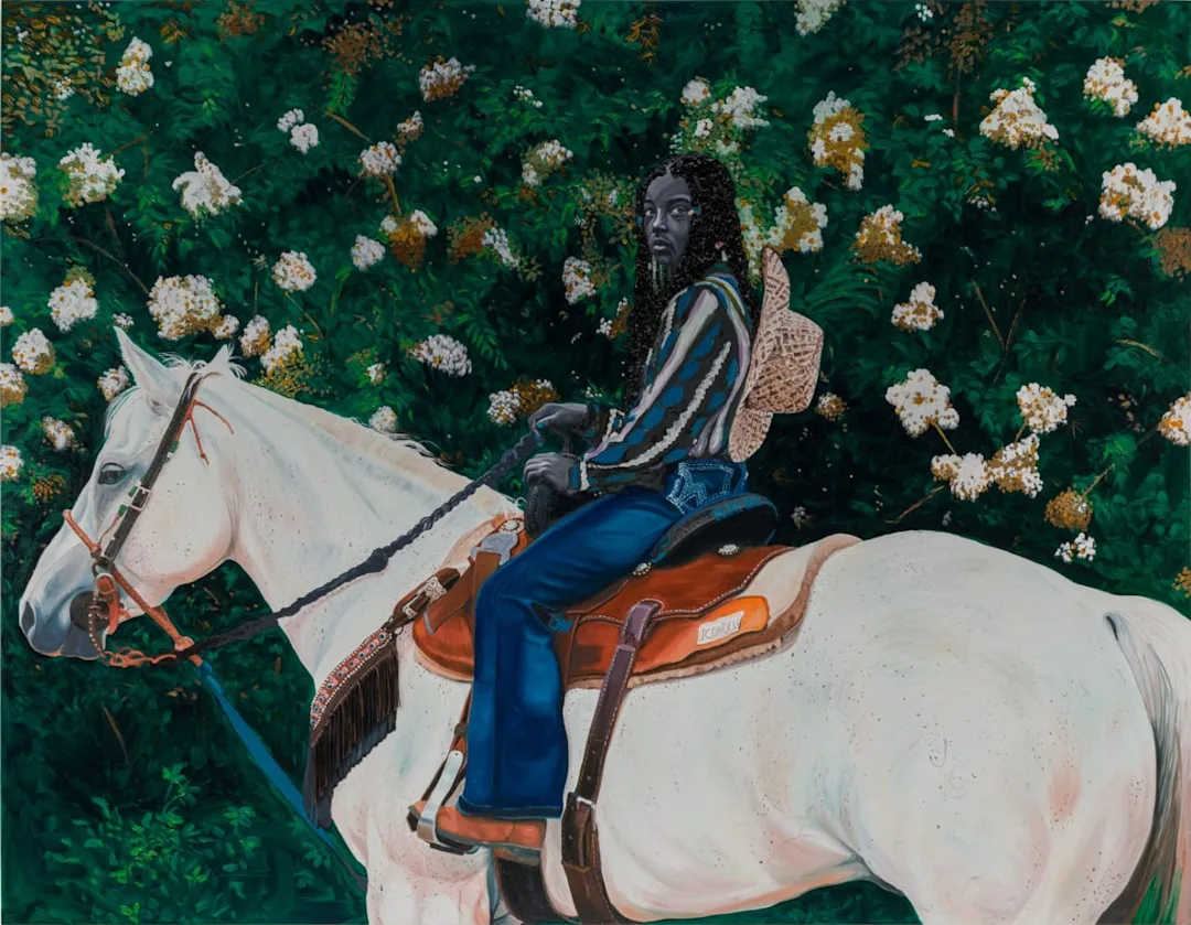 WePresent | Otis Quaicoe’s striking paintings of Black cowboys