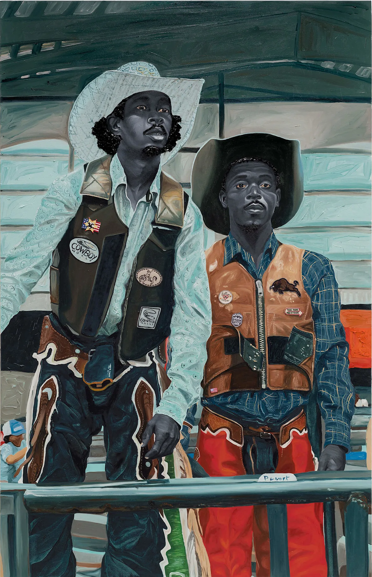 WePresent | Otis Quaicoe’s striking paintings of Black cowboys