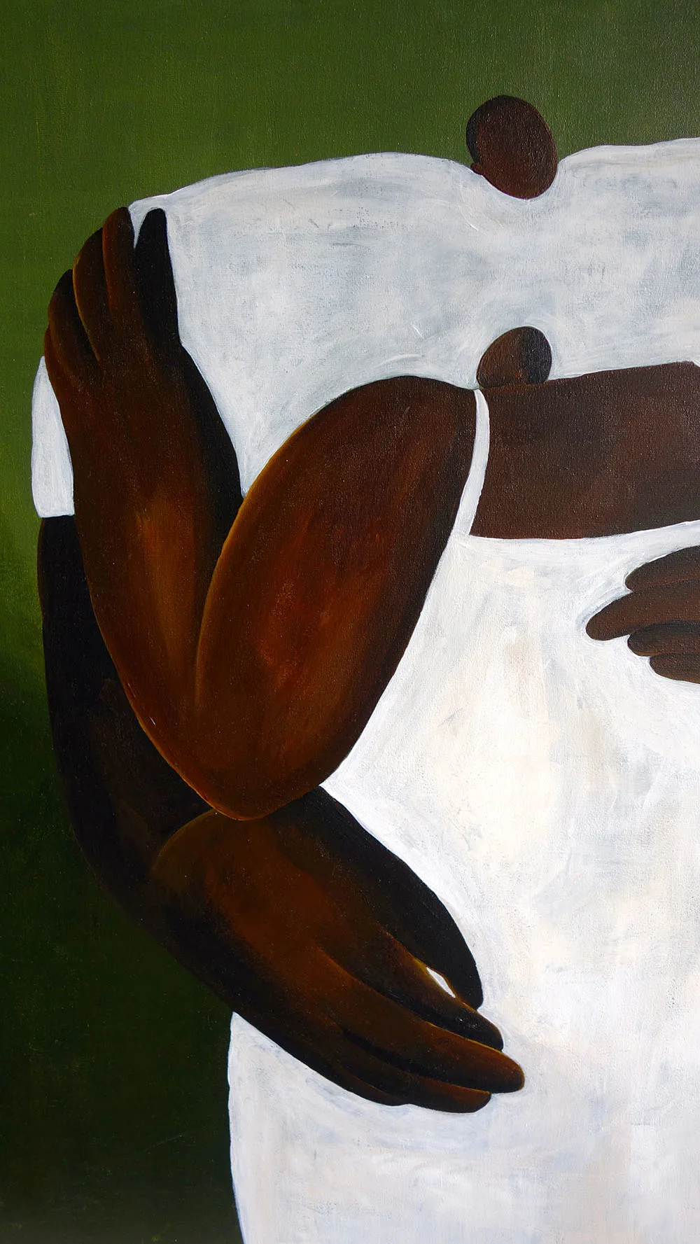 WePresent | Take a look at artist Bahati Simoens’ emotive paintings