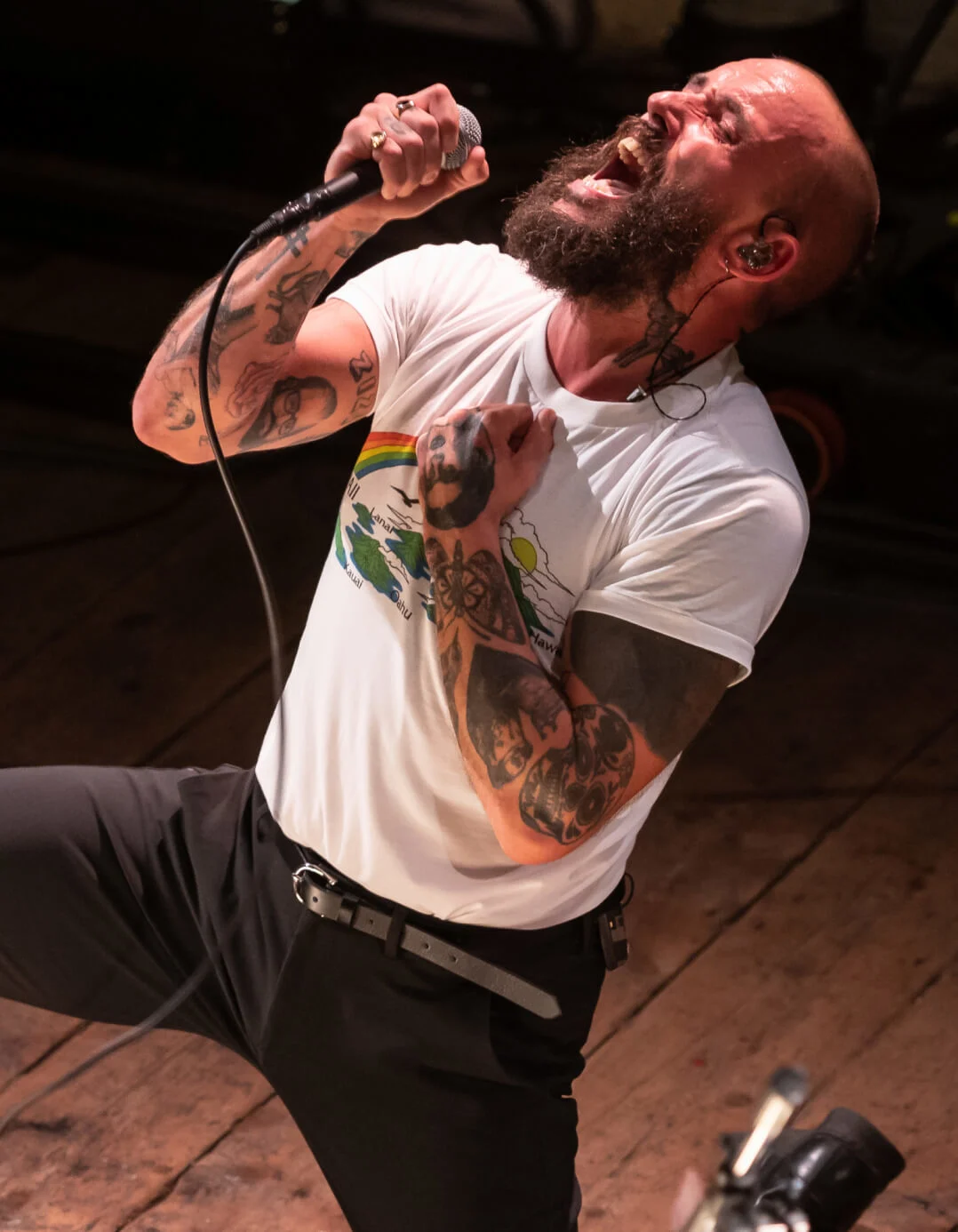 WePresent | WeTransfer and From The Basement's performance by IDLES
