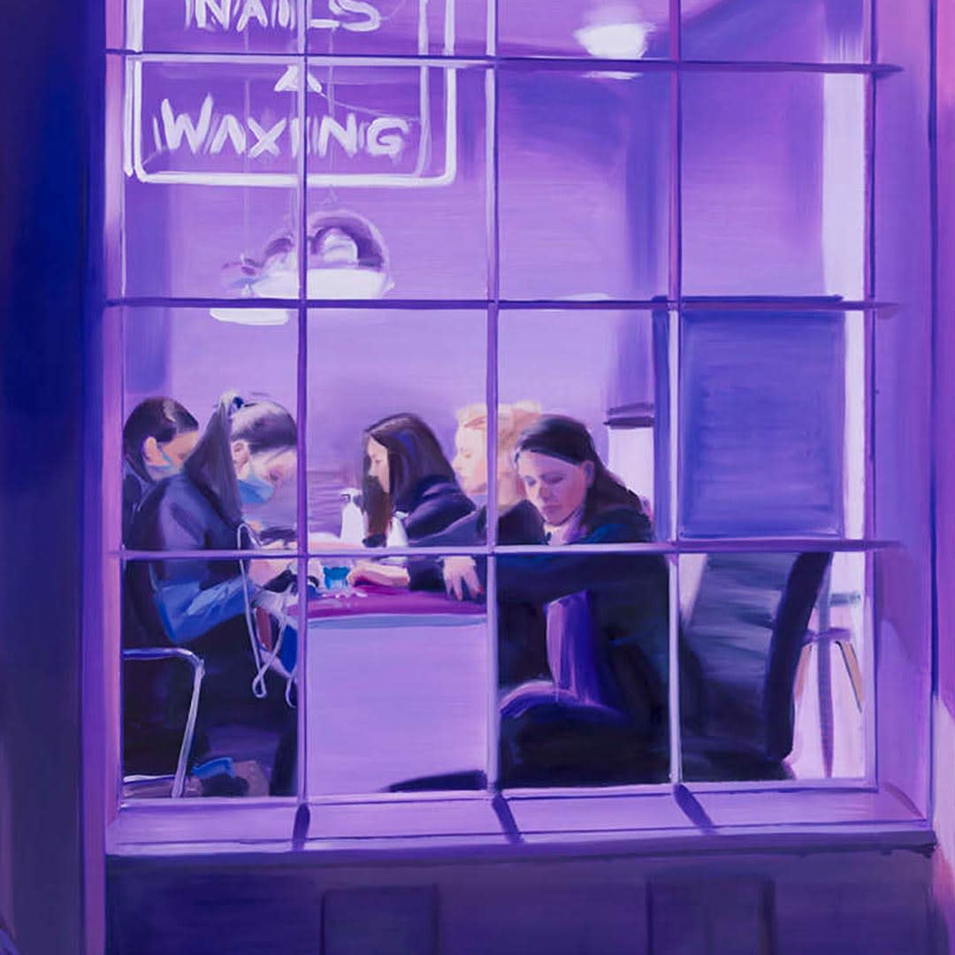 WePresent | Caroline Walker paints from the outside looking in