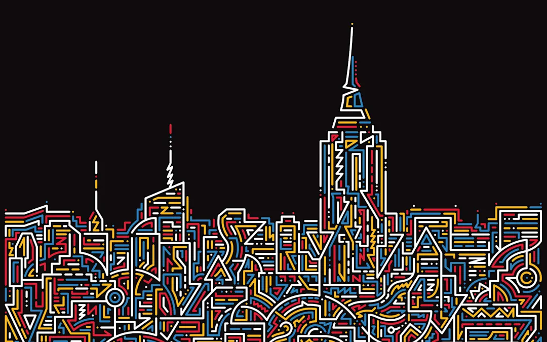 WePresent | Yoon Hyup paints a whole world with dots and lines