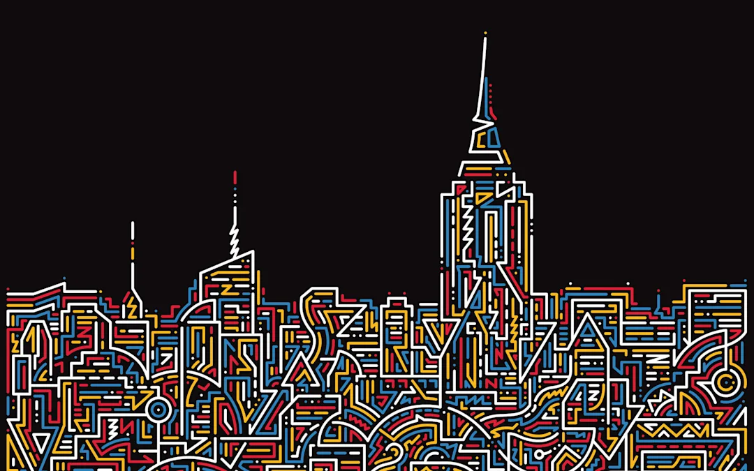 WePresent | Yoon Hyup paints a whole world with dots and lines